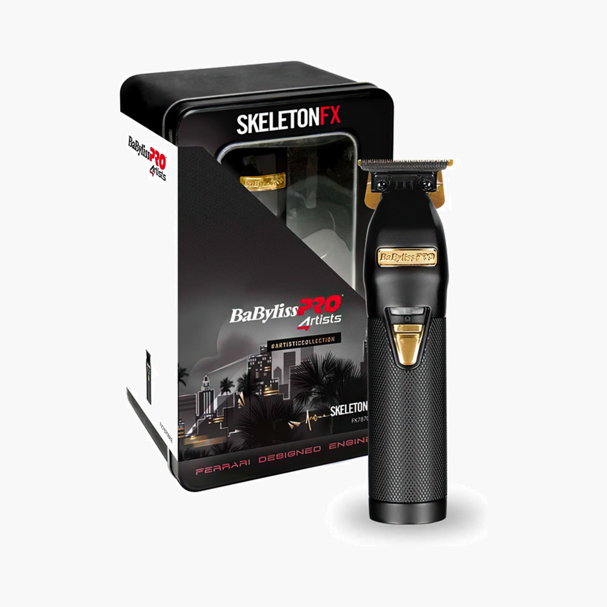 Babyliss Pro 4Artists Skeleton FX Black FX7870BKE Tondeuse de Finition ...